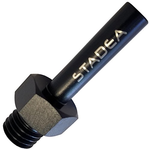 Stadea ADC104K Core Bit Adapter for Threaded Diamond Core Drill Bit Hole Saw - 3/8" Round to 5/8" 11 Male