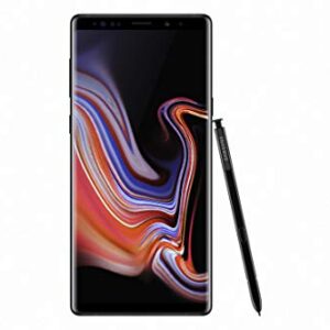 Samsung Galaxy Note9 128GB (Single-SIM) SM-N960F (GSM Only, No CDMA) Factory Unlocked 4G/LTE Smartphone - International Version (Midnight Black)