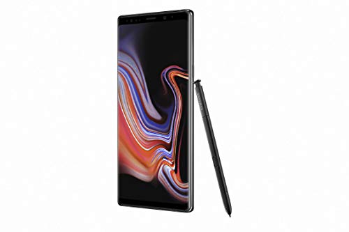 Samsung Galaxy Note9 128GB (Single-SIM) SM-N960F (GSM Only, No CDMA) Factory Unlocked 4G/LTE Smartphone - International Version (Midnight Black)