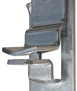 JQuad Trailer Door & Ramp Locking Hasp -4" Mounting- Cam Lock Latch Keeper -Zinc- Made in The USA