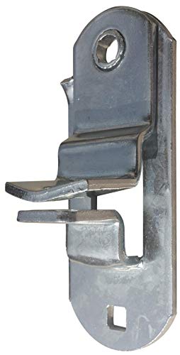 JQuad Trailer Door & Ramp Locking Hasp -4" Mounting- Cam Lock Latch Keeper -Zinc- Made in The USA