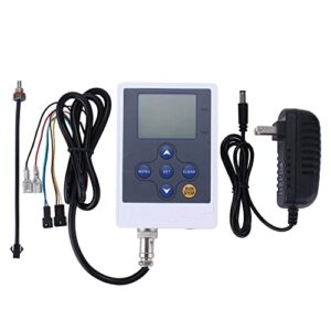 DIGITEN Water Flow Control LCD Display+G2"Flow Sensor Meter+12V Power