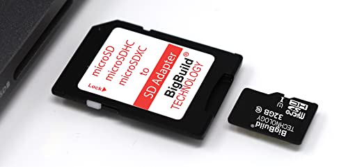 BigBuild Technology 32GB UltraFast 80MB/s Memory Card for Akaso EK7000 Action Camera, Class 10 MicroSDHC