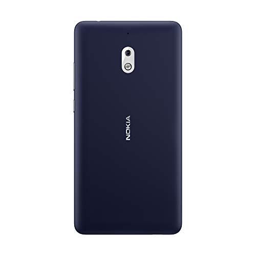 Nokia 2.1 Dual-SIM 8GB ROM + 1GB RAM (GSM Only | No CDMA) Factory Unlocked 4G/LTE Smartphone (Blue/Silver) - International Version