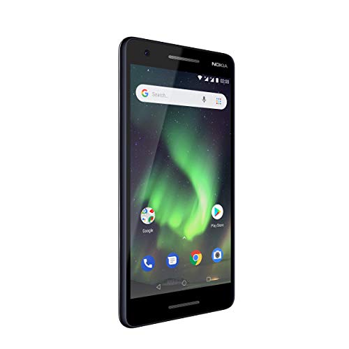 Nokia 2.1 Dual-SIM 8GB ROM + 1GB RAM (GSM Only | No CDMA) Factory Unlocked 4G/LTE Smartphone (Blue/Silver) - International Version