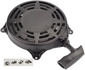 mycheng new497680 rewind starter rewind recoil starter for briggs & stratton 497680, oregon 31-068 and rotary 12368　(send four sets of screws)