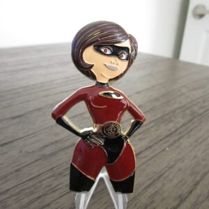 United States Navy Superhero Elastigirl Mrs Incredibles Leave Saving The World to The Men I Don't Think So! Ask The Chief Serialized Challenge Coin