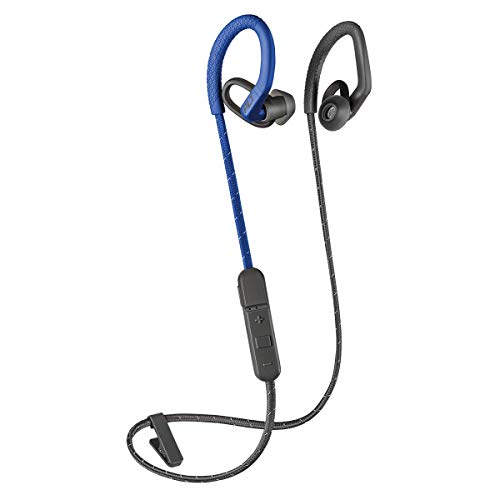 Plantronics BackBeat FIT 350 Wireless Headphones, Stable, Ultra-Light, Sweatproof in Ear Workout Headphones, Blue