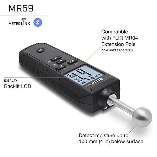 FLIR MR59 Ball Probe Moisture Meter with Bluetooth