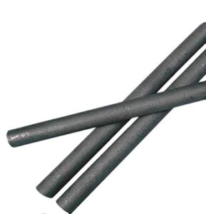 cgjiogujio 5pcs dia. 4mm l 200mm 99.99% graphite electrode cylinder rod