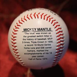 Mickey Mantle Replica Signature Baseball