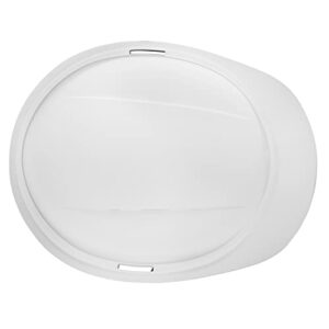 ACERPAL Cap Style Vented White Solid Color OSHA Hard Hat with 6 Point Suspension