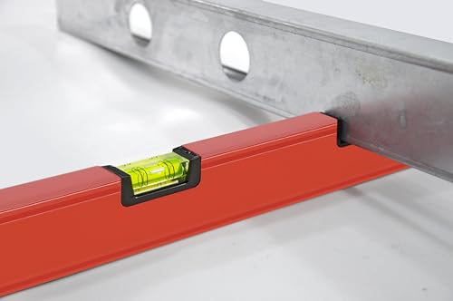 Kapro - 773 Magnetic Box Level - For Drywall Studs - Stud Slots, Plumb Site View, Shock-Resistant Ends, Acrylic Vials - VPA Certified - 36 Inch