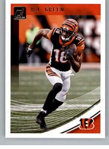 2018 donruss football #56 a.j. green cincinnati bengals official nfl trading card