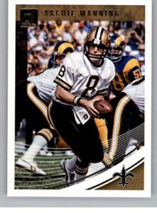 2018 donruss football #200 archie manning new orleans saints official nfl trading card