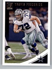 2018 donruss football #82 travis frederick dallas cowboys official nfl trading card