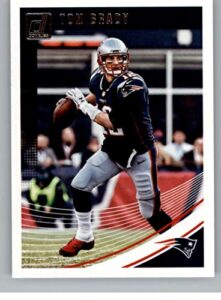 wenoker 2018 donruss football #183 tom brady new england patriots official nfl trading cardq