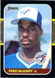 1987 donruss #621 fred mcgriff