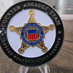 United States Secret Service Counter Assault Team USSS Challenge Coin Measures 2 1/4"