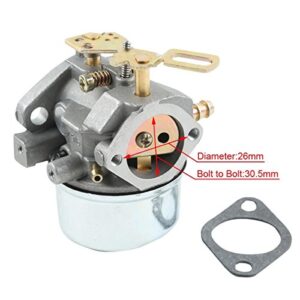 TC-Home 640052 Carburetor fit for Tecumseh 8HP 9HP 10HP HMSK80 HMSK90 Snowblower Generator Carb 640349 640054