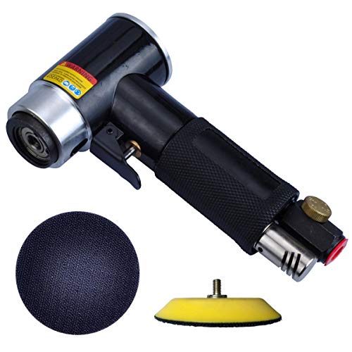 2" and 3" Random Orbital Air Sander, Pneumatic Sander for auto sanding tools, Dual Action Polisher, air angle sander, pneumatic angle sander