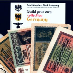 Germany Weimar Republic Set fo 20.000 10.000 5.000 1.000 and 500 Mark Banknotes (Build Your Own Collection)