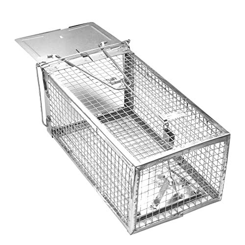 SZHLUX Rat Trap,Mouse Traps Work for Indoor and Outdoor,Small Rodent Animal-Mice Voles Hamsters Cage,Catch and Release(SZ-SL2614Z)