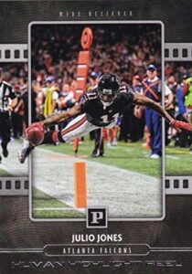 2018 panini human highlight reel #2 julio jones falcons nfl football card nm-mt