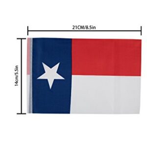 TSMD Texas State Flag Banner,100 Feet Small Mini Texas TX Lone Star Pennant Banner Flags String,Party Decorations Supplies For Bar,School Sports Event,International Festival Celebration