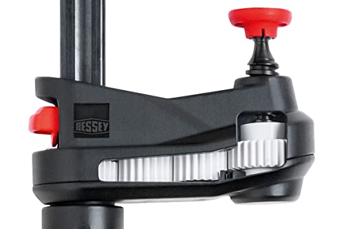 BESSEY GK60 GearKlamp Series - 6 Inch Bar Clamps for Woodworking, 450 lb Clamping Force, Wood Clamps for Gluing, Hand Clamps, Sturdy Woodworking Clamps for Cabinetry, Carpentry, & Home Improvement