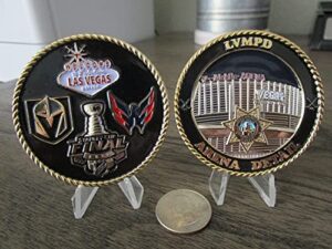 las vegas metropolitan police department arena detail stanley cup final challenge coin