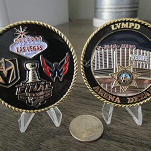 Las Vegas Metropolitan Police Department Arena Detail Stanley Cup Final Challenge Coin