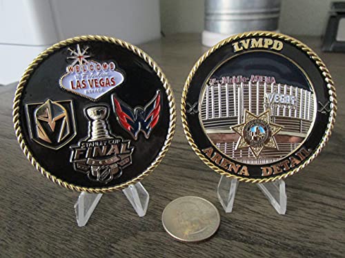 Las Vegas Metropolitan Police Department Arena Detail Stanley Cup Final Challenge Coin