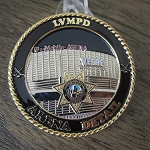 Las Vegas Metropolitan Police Department Arena Detail Stanley Cup Final Challenge Coin