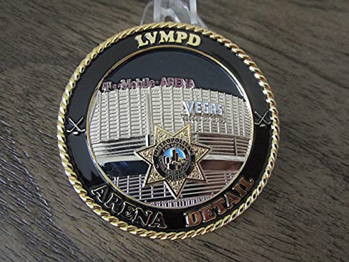 Las Vegas Metropolitan Police Department Arena Detail Stanley Cup Final Challenge Coin