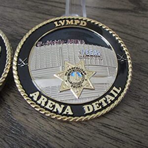 Las Vegas Metropolitan Police Department Arena Detail Stanley Cup Final Challenge Coin