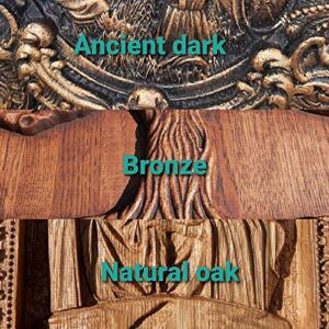 Lion Head Leo Carved Wood furniture appliques Furniture Onlay Wood rosette wood carvings Wall Hanging art