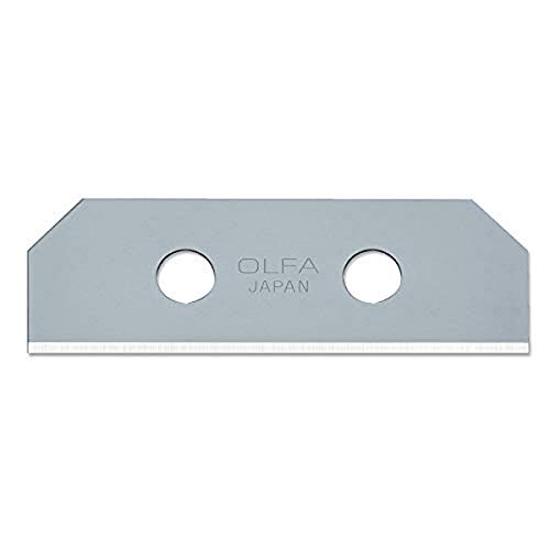 OLFA 1077173 SKB-8 Dual-Edge Blade for SK-8 Safety Knives, Standard, Silver (Pack of 10)