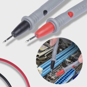 1000V 20A Multimeter Test Leads Probes Banana Plug, 2set Digital Multimeter Probes Electrical Test Probe and 1set Alligator Clips