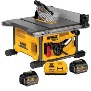 flexvolt 60v max table saw