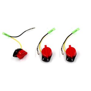 ldexin 3pcs on off gad engine stop kill switch for 5.5hp 6.5hp 7hp 8hp 11hp 13hp 168f 188f 163cc 195cc 196cc 200cc 208cc 212cc