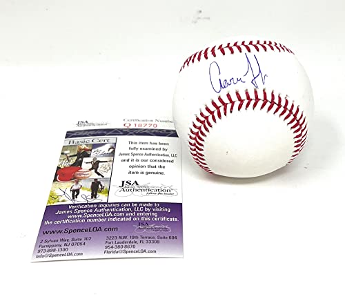 Aaron Judge New York Yankees Signed Autograph Official MLB Baseball JSA Certified