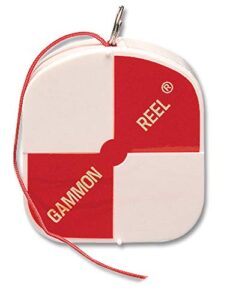 gammon reel 012 12-ft (3.6m) red cord for construction