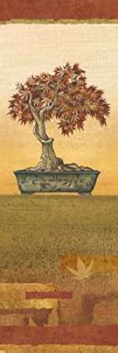 Bonsai IV Poster Print by Charlene Audrey (12 x 36)