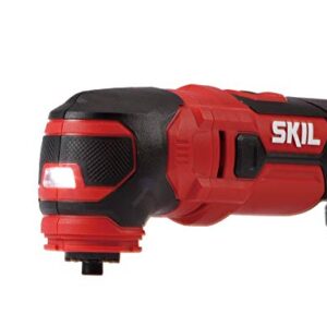 SKIL 20V Oscillating Tool Kit with 32pcs Accessories Includes 2.0Ah PWR CORE 20 Lithium Battery and Charger - OS593002