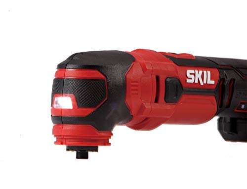 SKIL 20V Oscillating Tool Kit with 32pcs Accessories Includes 2.0Ah PWR CORE 20 Lithium Battery and Charger - OS593002