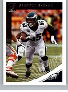 2018 donruss football #201 brandon graham philadelphia eagles official nfl trading card