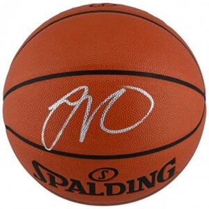 jayson tatum boston celtics autographed indoor/outdoor basketball - autographed basketballs