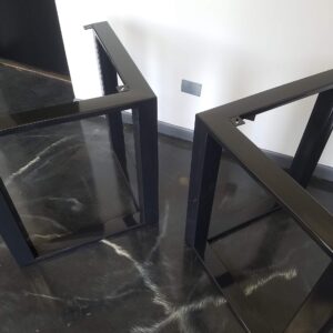 Metal Table Legs, HD Triangular Style - Any Size and Color