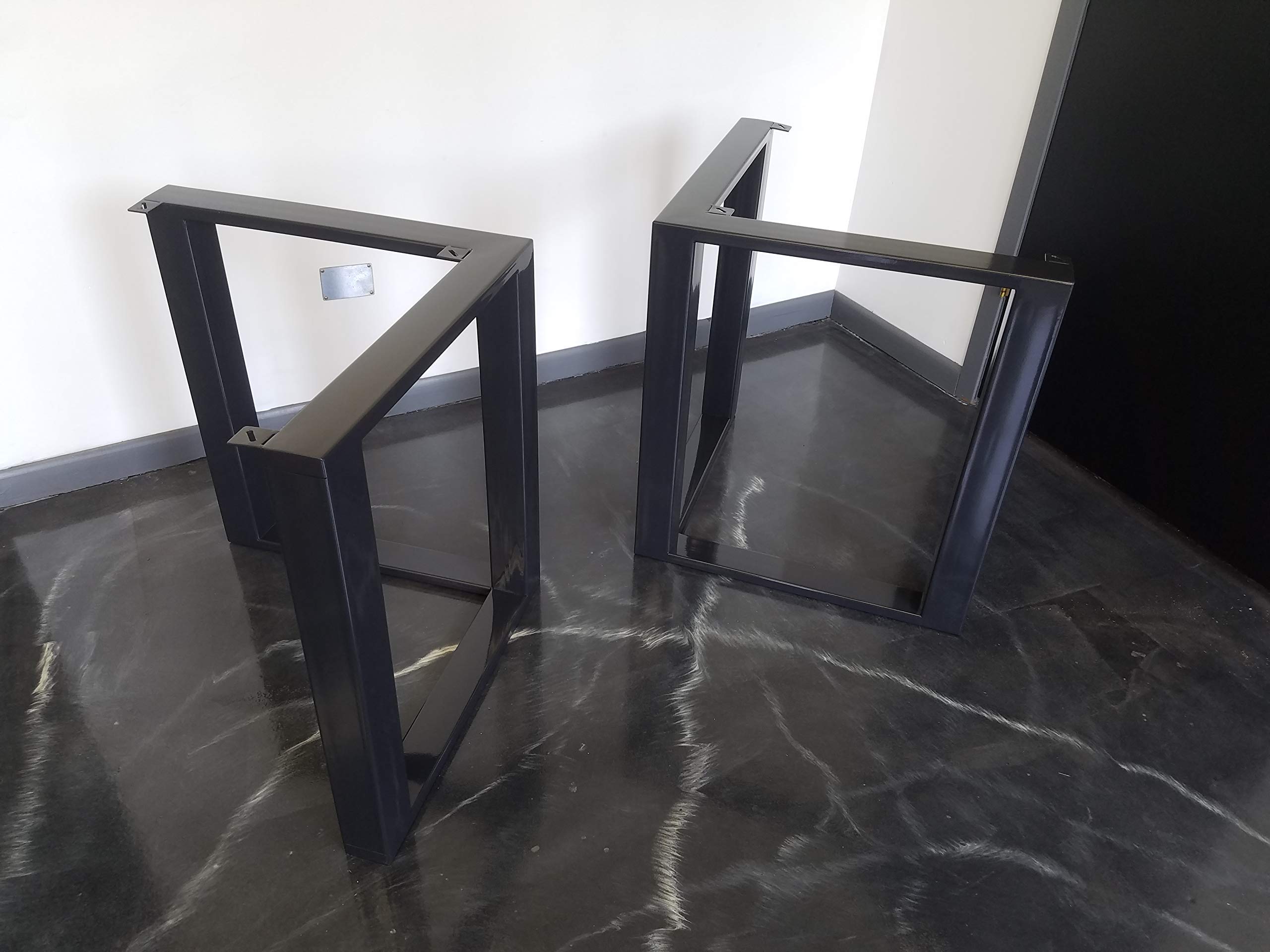 Metal Table Legs, HD Triangular Style - Any Size and Color